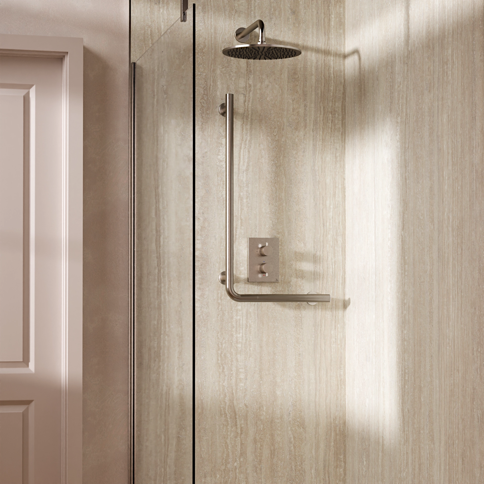 Right Angled Grab Bar | Crosswater Bathrooms
