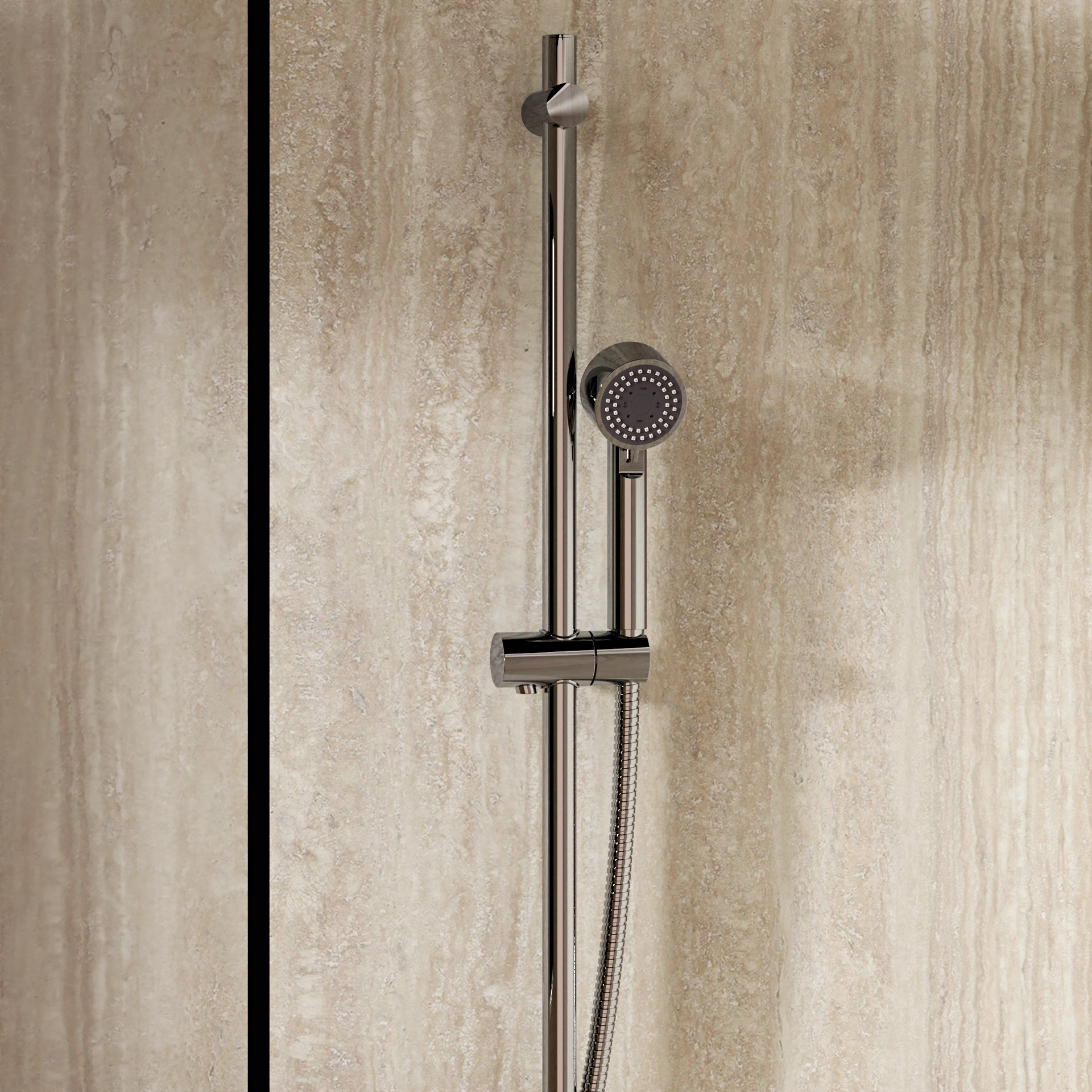 Fusion Three Mode Shower Kit Chrome | Crosswater Bathrooms