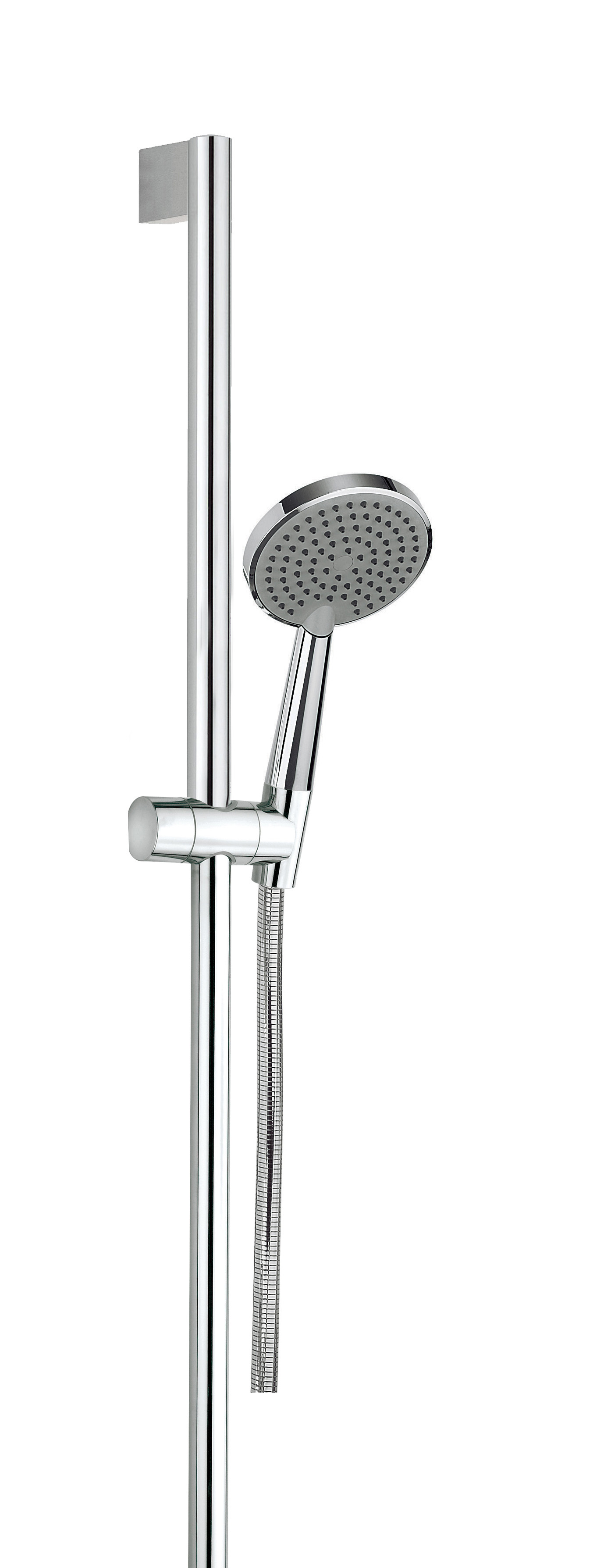 Wisp Corner Shower Rail Chrome | Crosswater Bathrooms